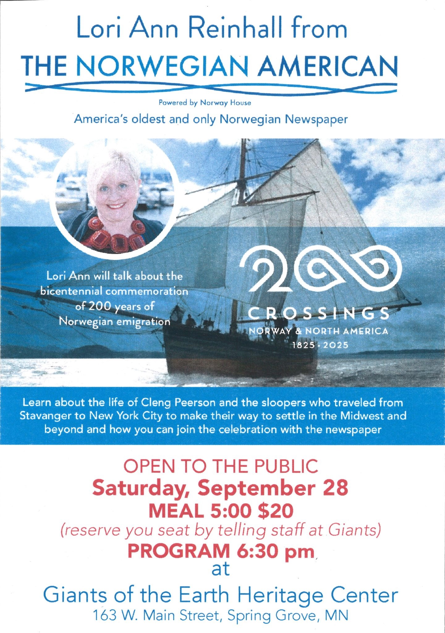 Introduction of the Bicentennial Commemoration of Norwegian Immigration ...